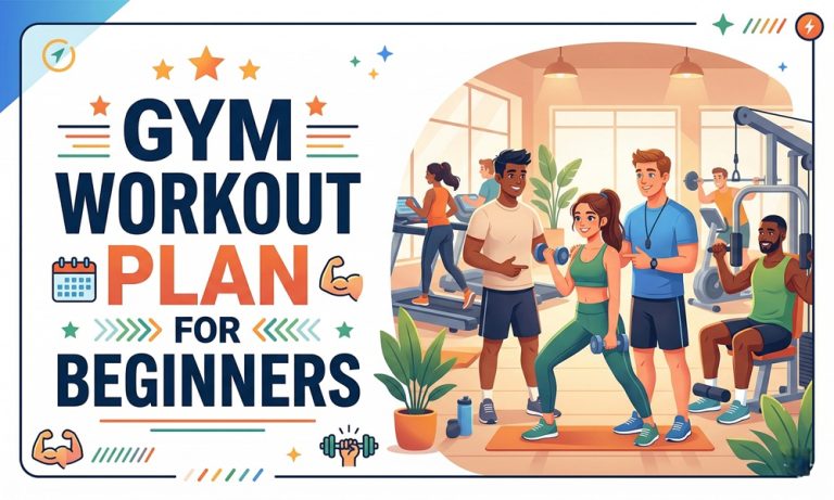 Gym Workout Plan for Beginners (2026 Guide)